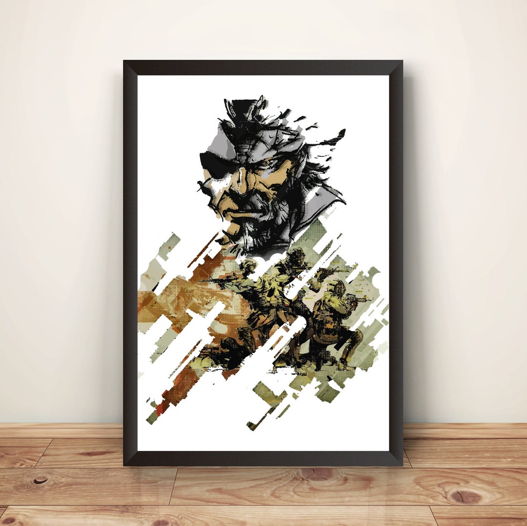 MGS Portable Ops Premium Poster (vectorized Design) - Etsy