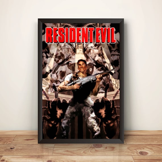 Residence Evil Cover Premium Poster vector. - Etsy