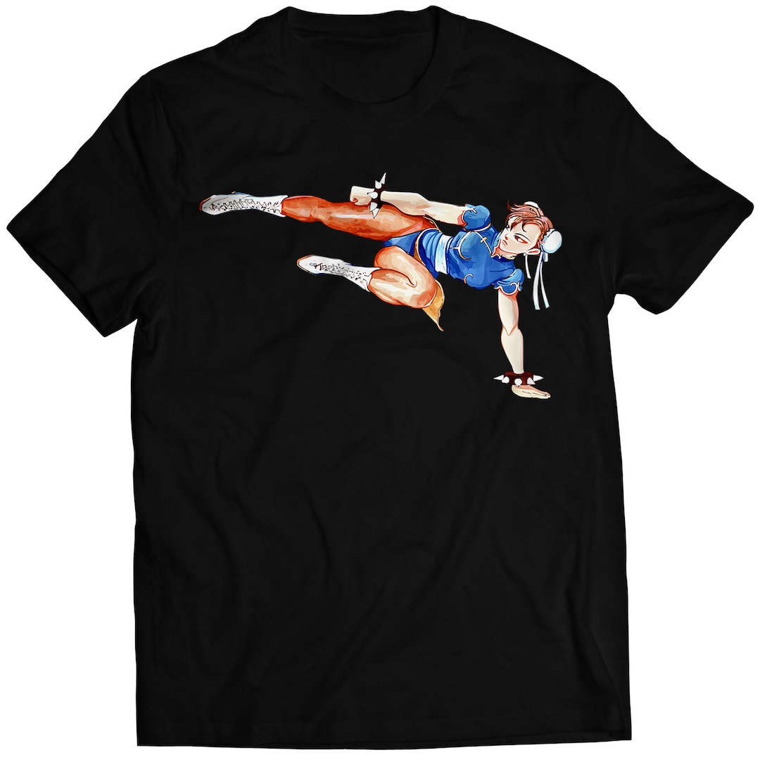 Chun Li Floor Kick SF2 the World Warrior Premium Unisex - Etsy