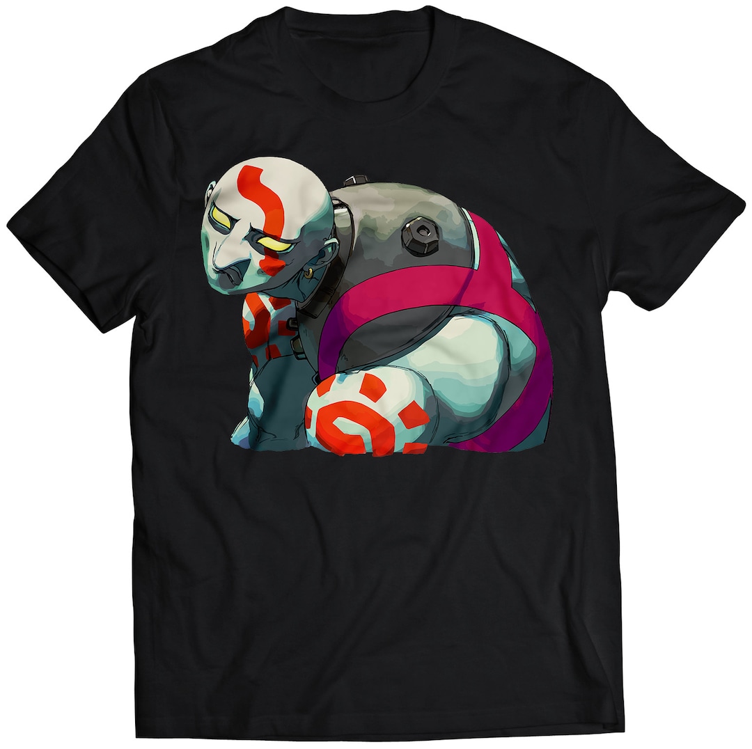 Necro SF3 3rd Strike 3s Portrait T-shirt (vector) - Etsy