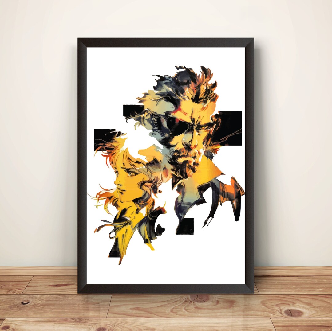 MGS Peace Walker Tactical Premium Poster (vectorized Design) - Etsy
