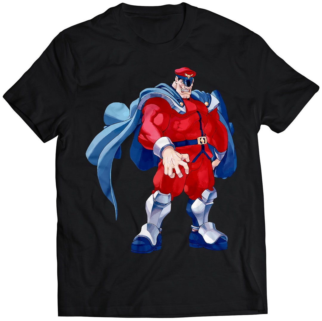 M Bison Dictator Alpha 2 Premium Unisex T-shirt Vectorized Design ...