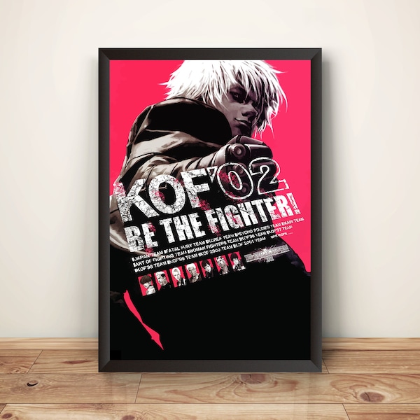 King of Fighters Poster - Etsy
