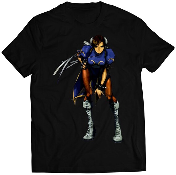 Chun Li V2 Comic Street Fighting Premium Unisex T-shirt - Etsy