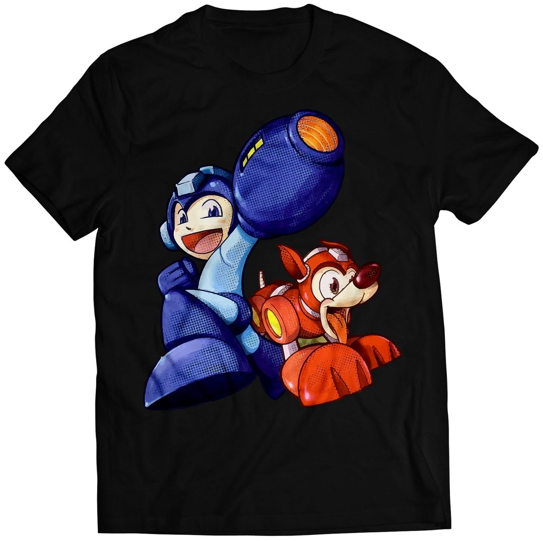 Rockman Mega Boy & Rush Premium Unisex T-shirt (vectorized Design) - Etsy