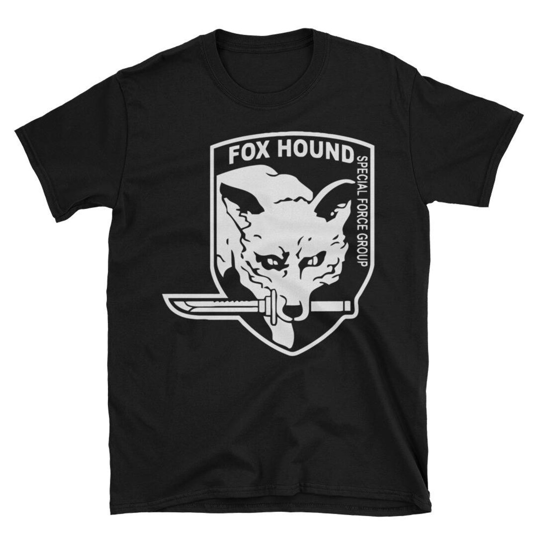 Metal Gear Online Revival MGO MGO2R Foxhound Emblem Animal Rank Unisex ...