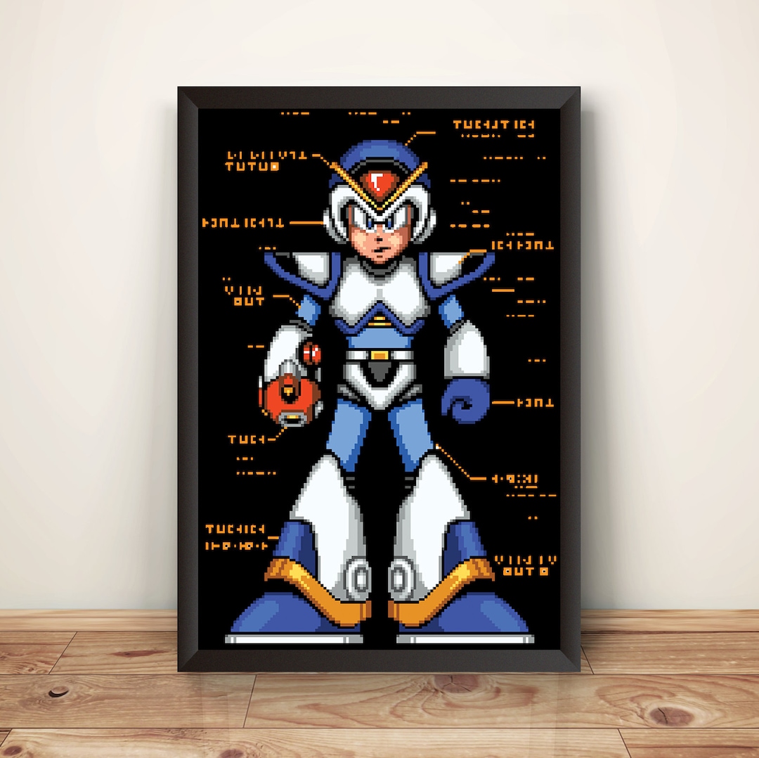 Mega Boy X Fully Upgraded Premium Poster. - Etsy
