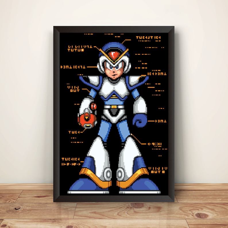 Mega Boy X Fully Upgraded Premium Poster. - Etsy