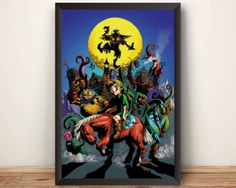 Majora's Mask Vector | Etsy