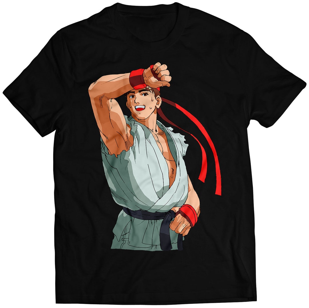 Ryu Win Pose MVC Premium Unisex T-shirt vectorized Design - Etsy