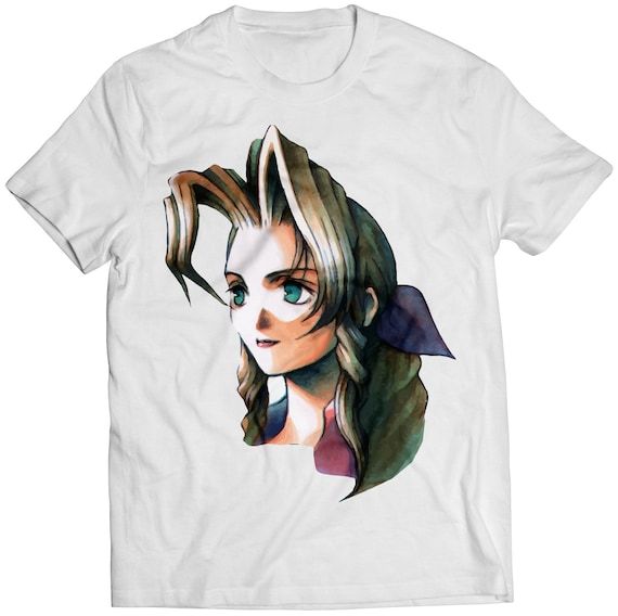 Aerith Gainsborough Portrait FF7 VII Premium Unisex T-shirt - Etsy
