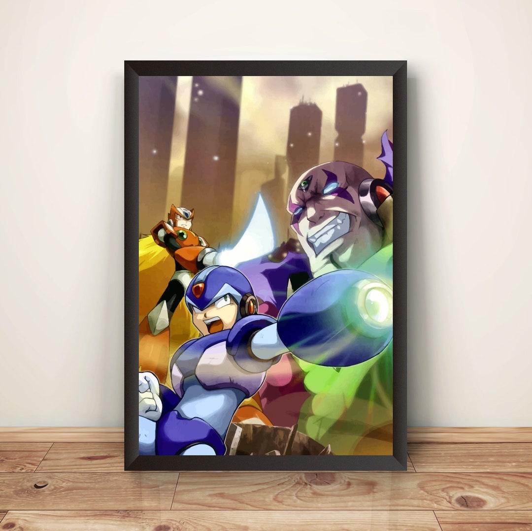 Mega Boy Rockboy Collection Cover Premium Poster (vectorized Design) - Etsy