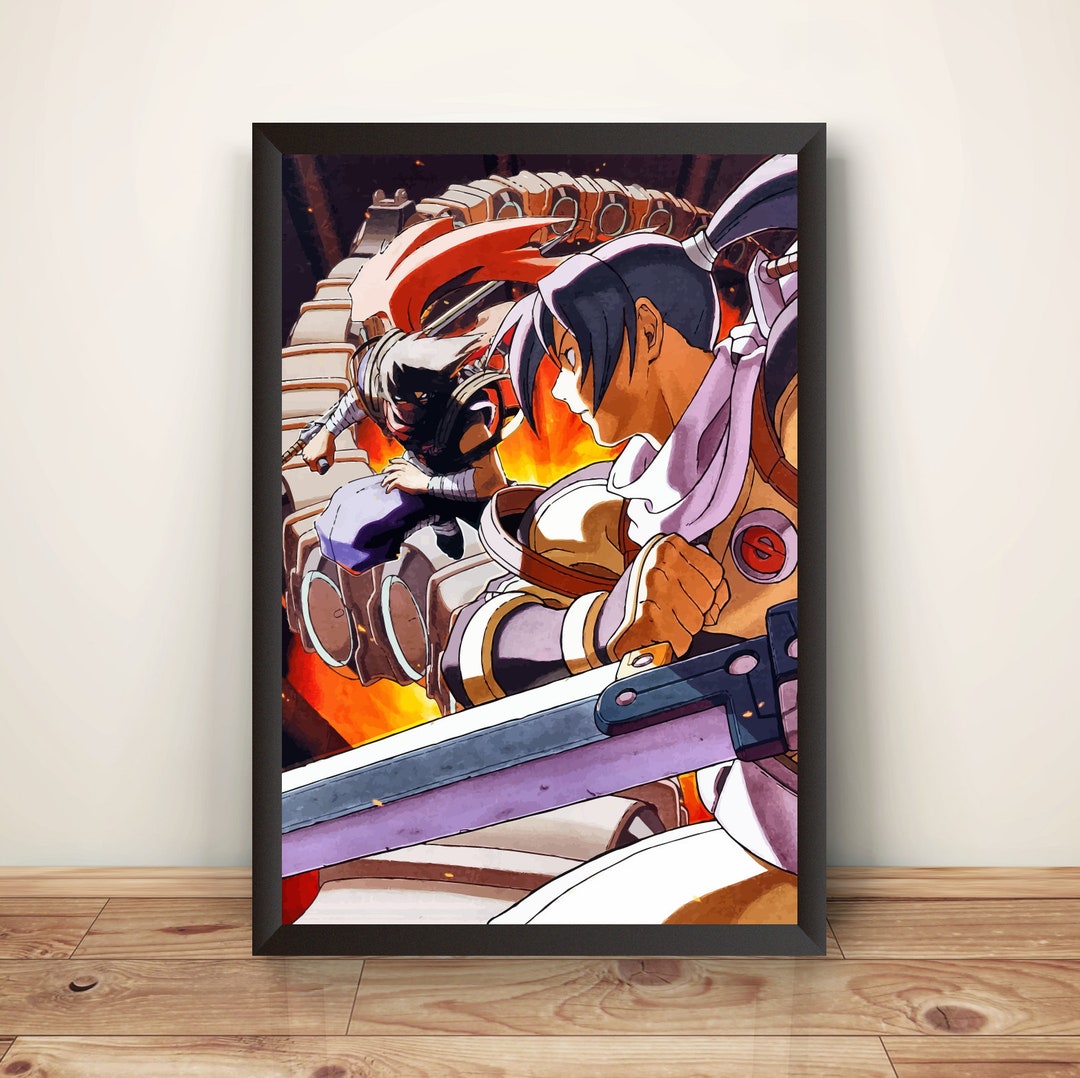 Strider Hiryu Arcade Flyer V2 Premium Poster (vectorized Design) - Etsy