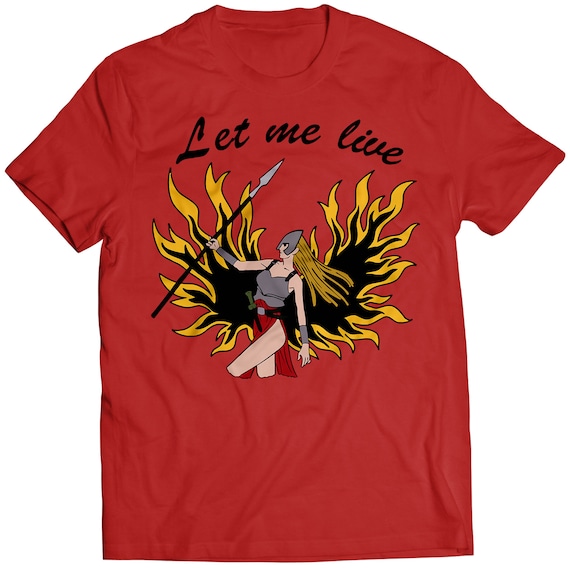 Let Me Live V1 Residence Evil Premium Unisex T-shirt vector. - Etsy