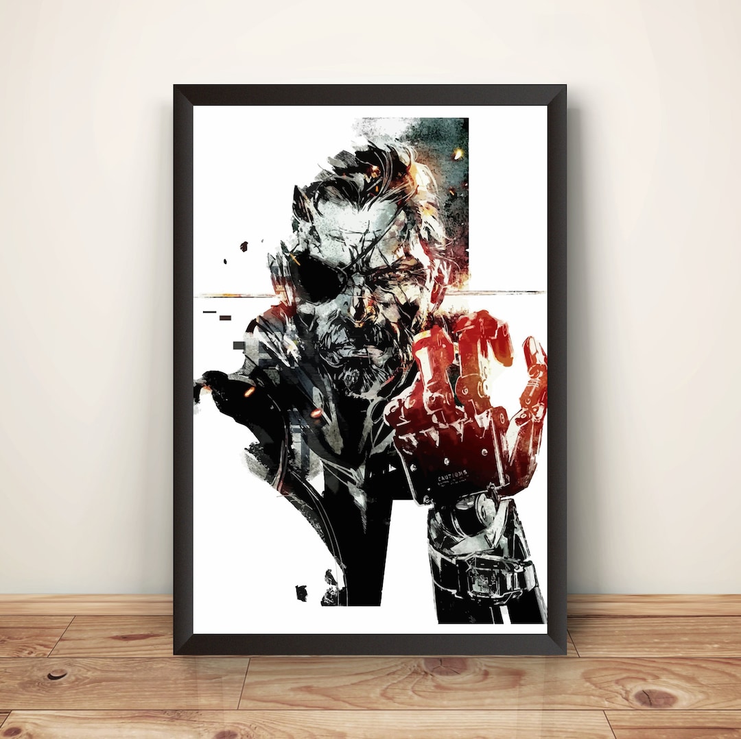 Big Boss Medic MGS V Premium Poster (vectorized Design) - Etsy