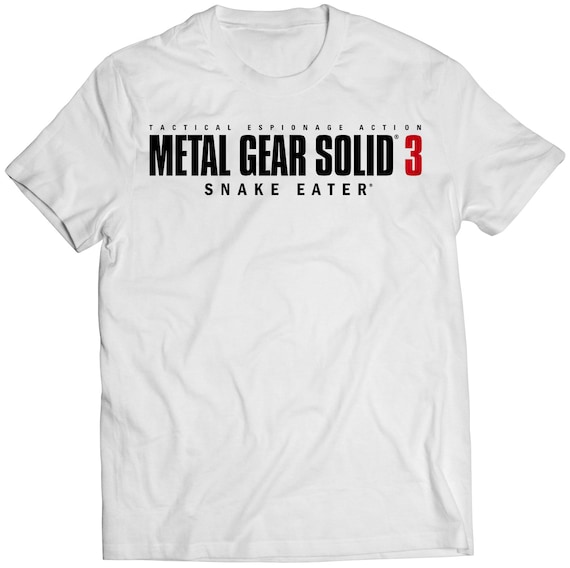 MGS 3 Snake Eater MGS3 Title Logo Premium Unisex T-shirt - Etsy