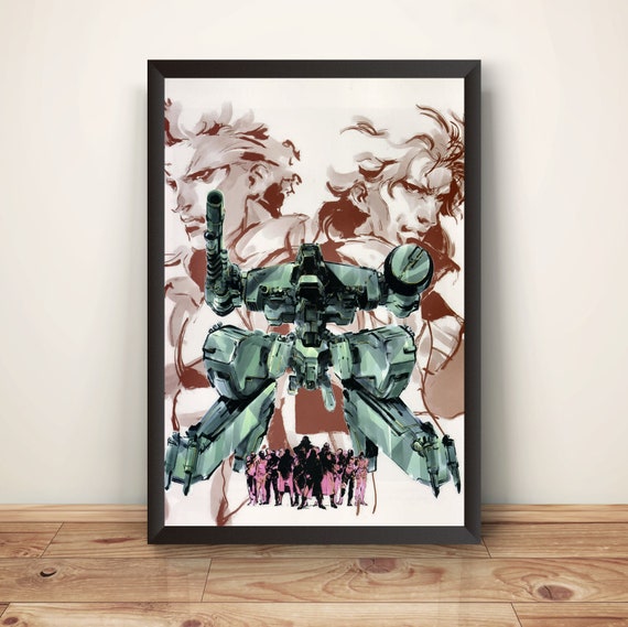 MGS Snake Brothers Premium Poster. - Etsy