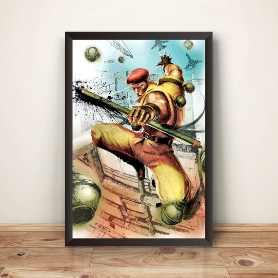 Rolento Ultra SF4 Premium Poster vectorized Design - Etsy
