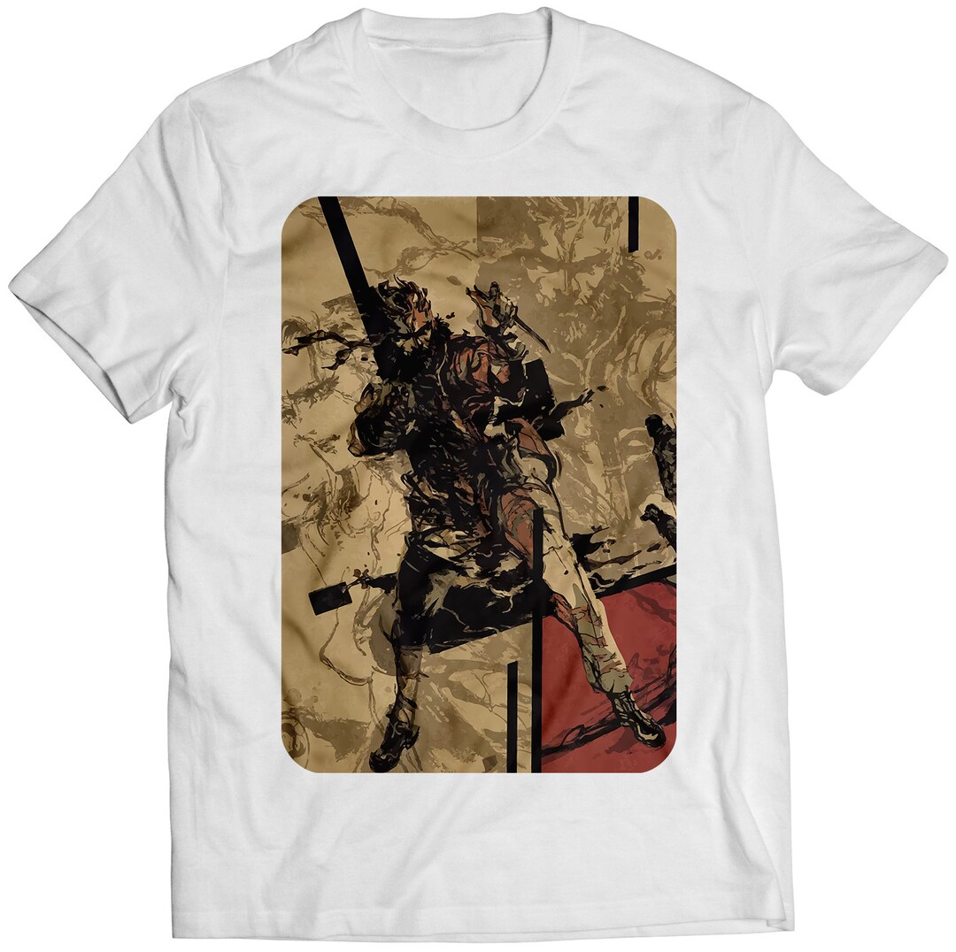 MGS Big Boss Rare Cover Premium Unisex T-shirt (vectorized Design) - Etsy