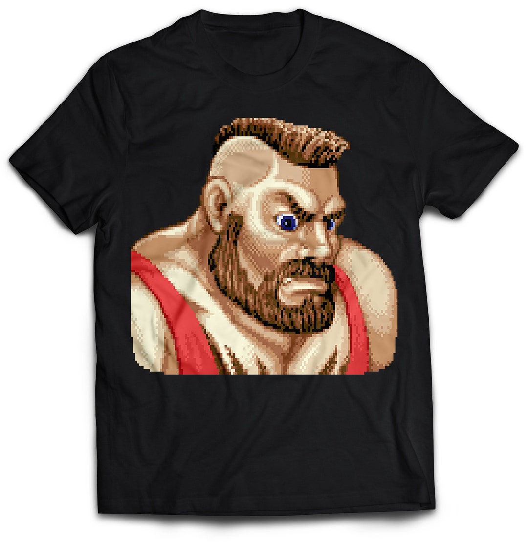 Zangief SF2 Portrait Unisex T-shirt - Etsy