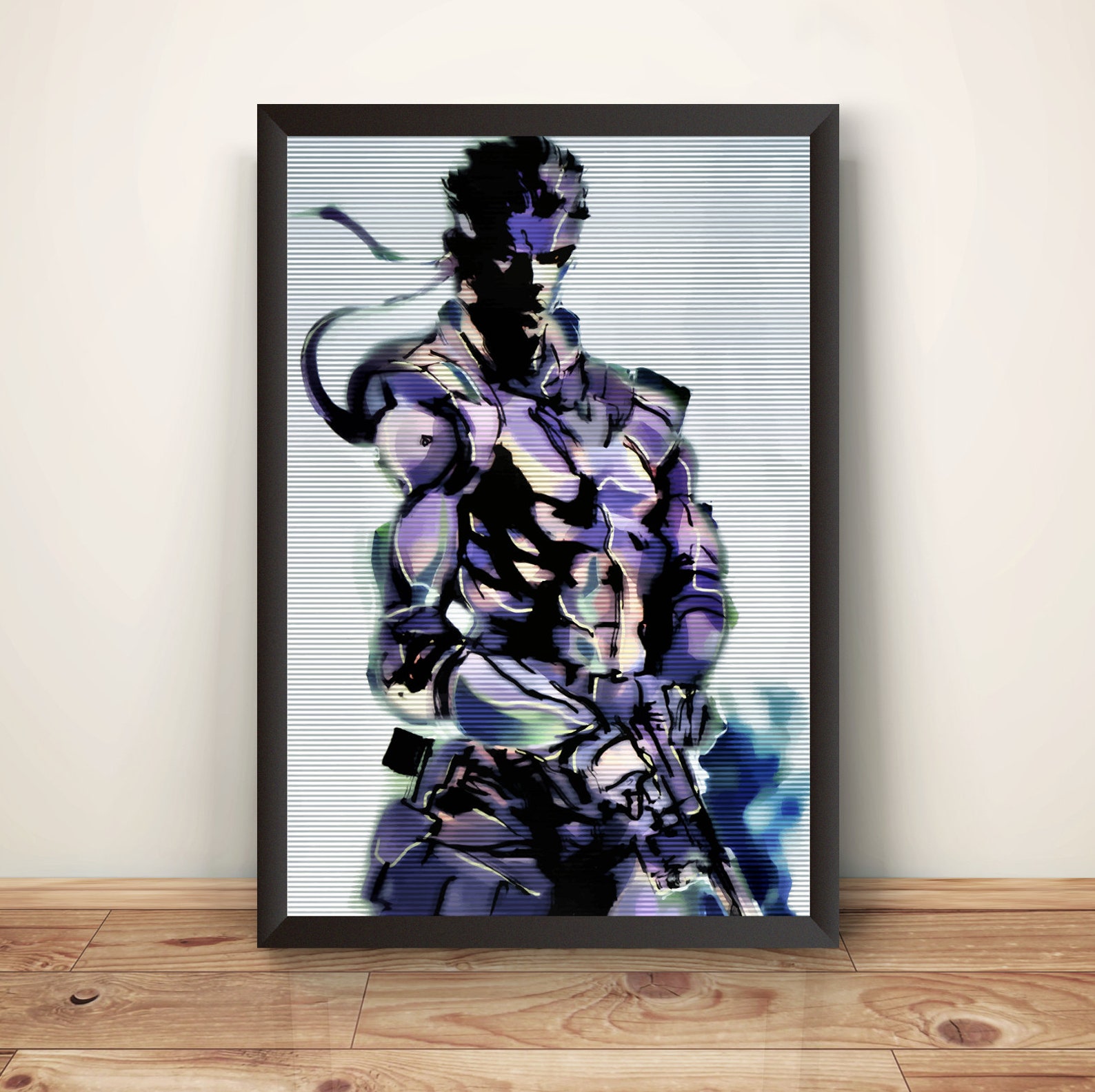 MGS Snake V2 Premium Poster. - Etsy