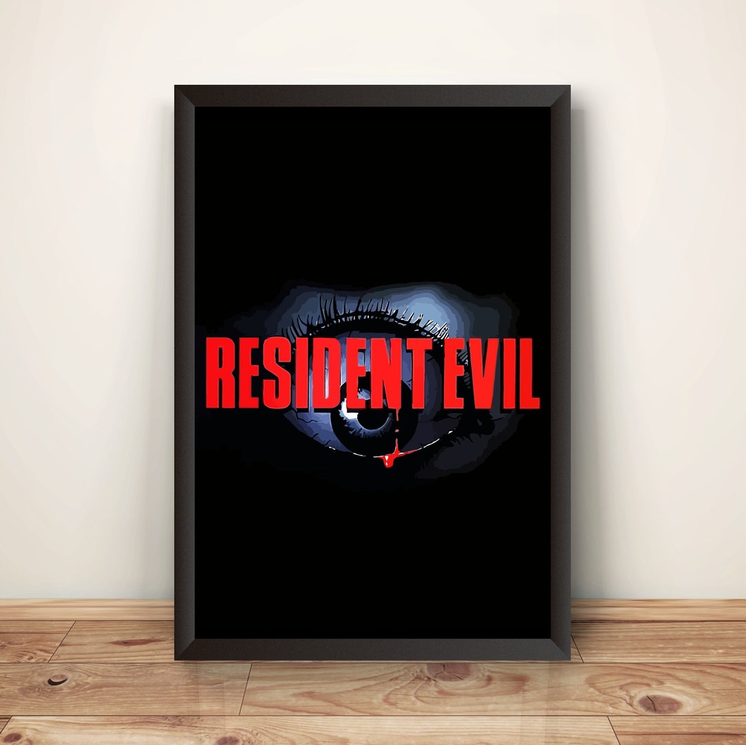 Residence Evil Eye Cover Premium Poster (vectorized Design) - Etsy