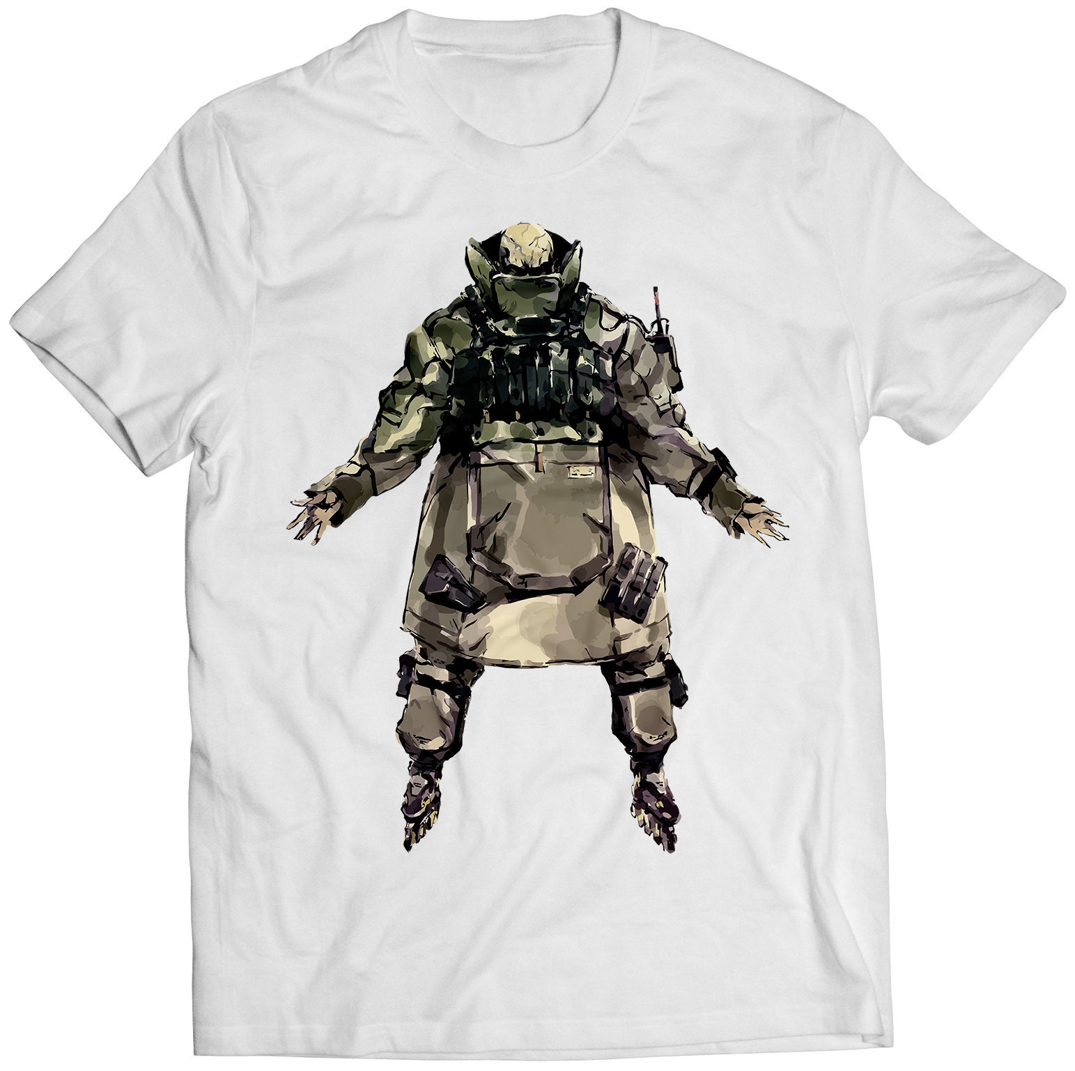 Fatman MGS Sons of Liberty Premium Unisex T-shirt (vectorized Design ...