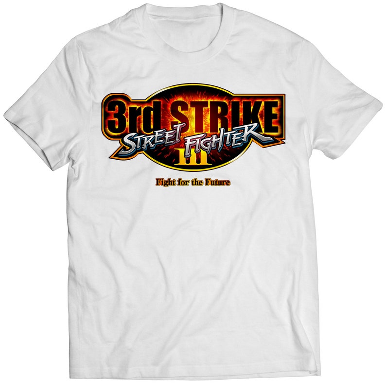 SF3 Third Strike 3S Title Logo Premium Unisex T-shirt - Etsy