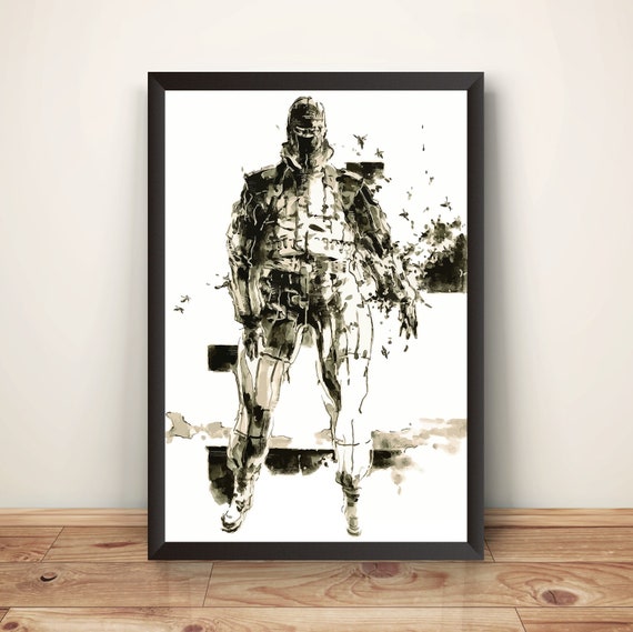 The Pain MGS MGS3 Snake Eater Premium Poster vector. - Etsy