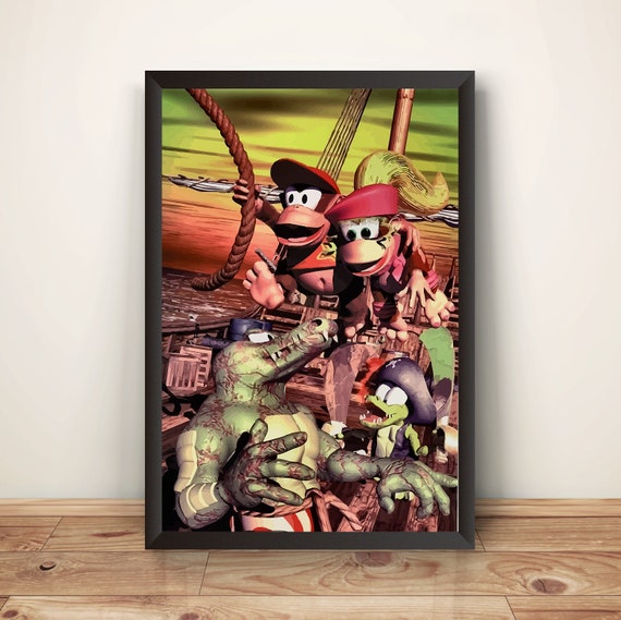 DKC2 V3 Premium Poster vectorized Design - Etsy