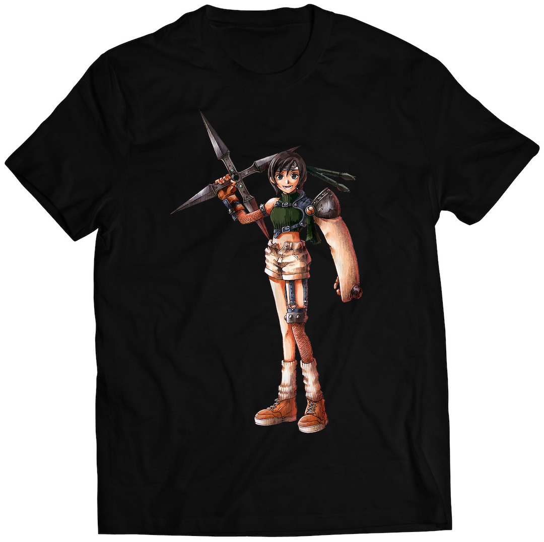 Yuffie Kisaragi FF7 VII Premium Unisex T-shirt (vectorized Design) - Etsy