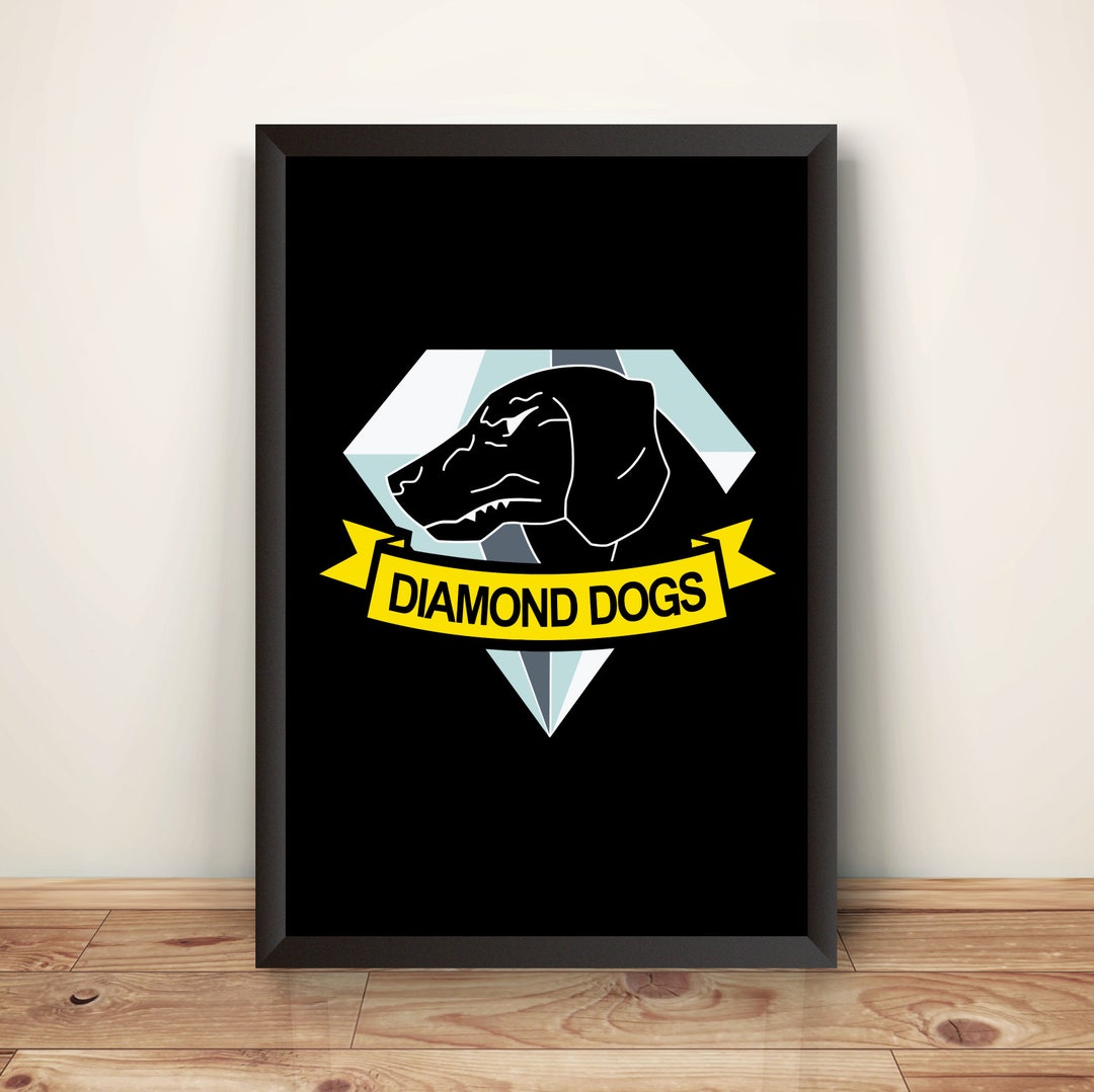 Diamond Dogs MGS MGS Premium Poster (vectorized Design) - Etsy