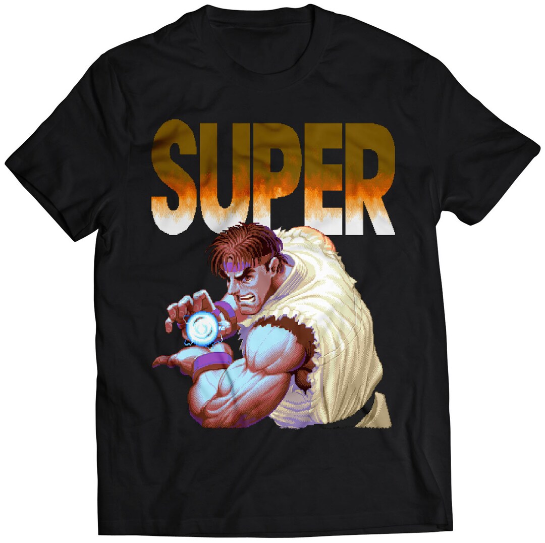 Super Ryu Fireball Premium Unisex T-shirt - Etsy