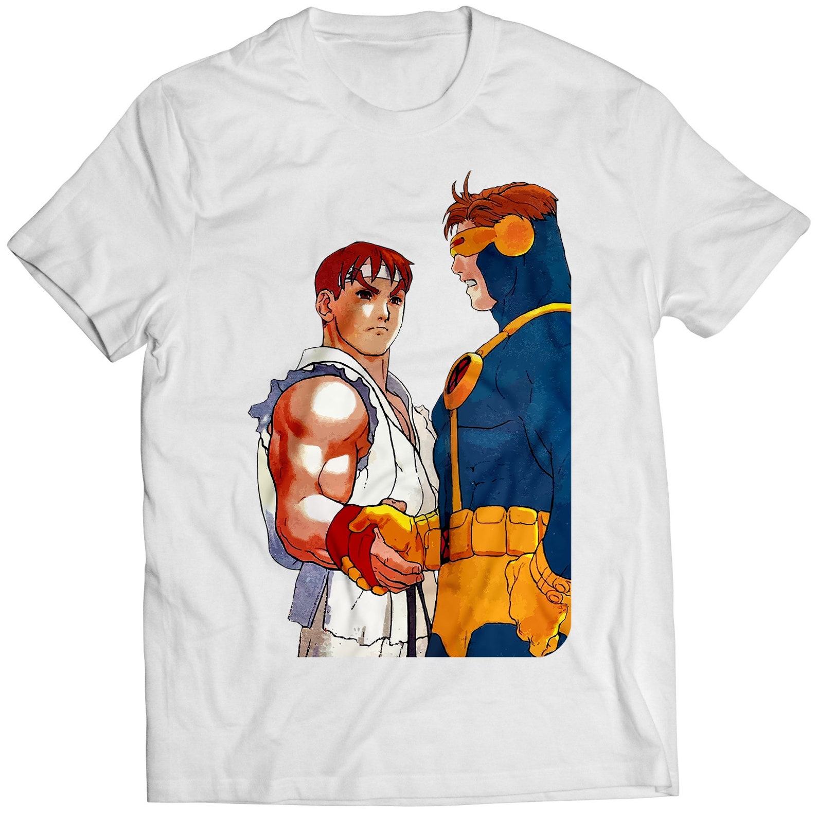 Ryu Cyclops XMVSF Hand Shake Premium Unisex T-shirt - Etsy