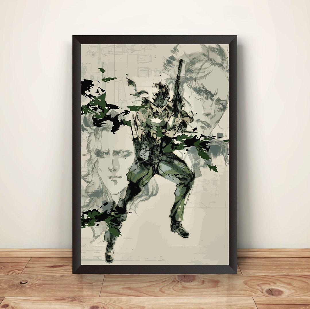 Big Boss MGS3 Snake Eater Premium Poster (vectorized Design) - Etsy