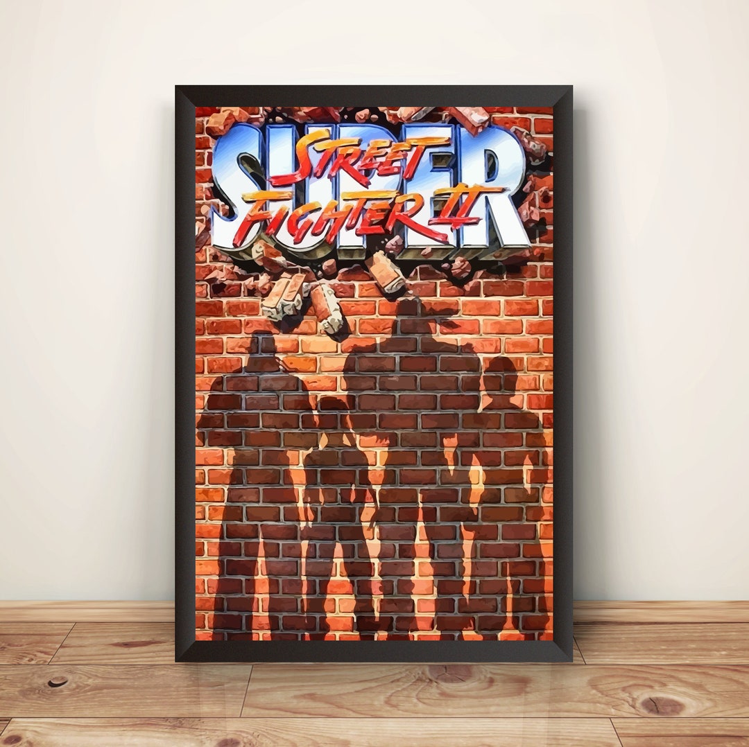 SSF2 New Challengers Cover Premium Poster (vectorized Design) - Etsy