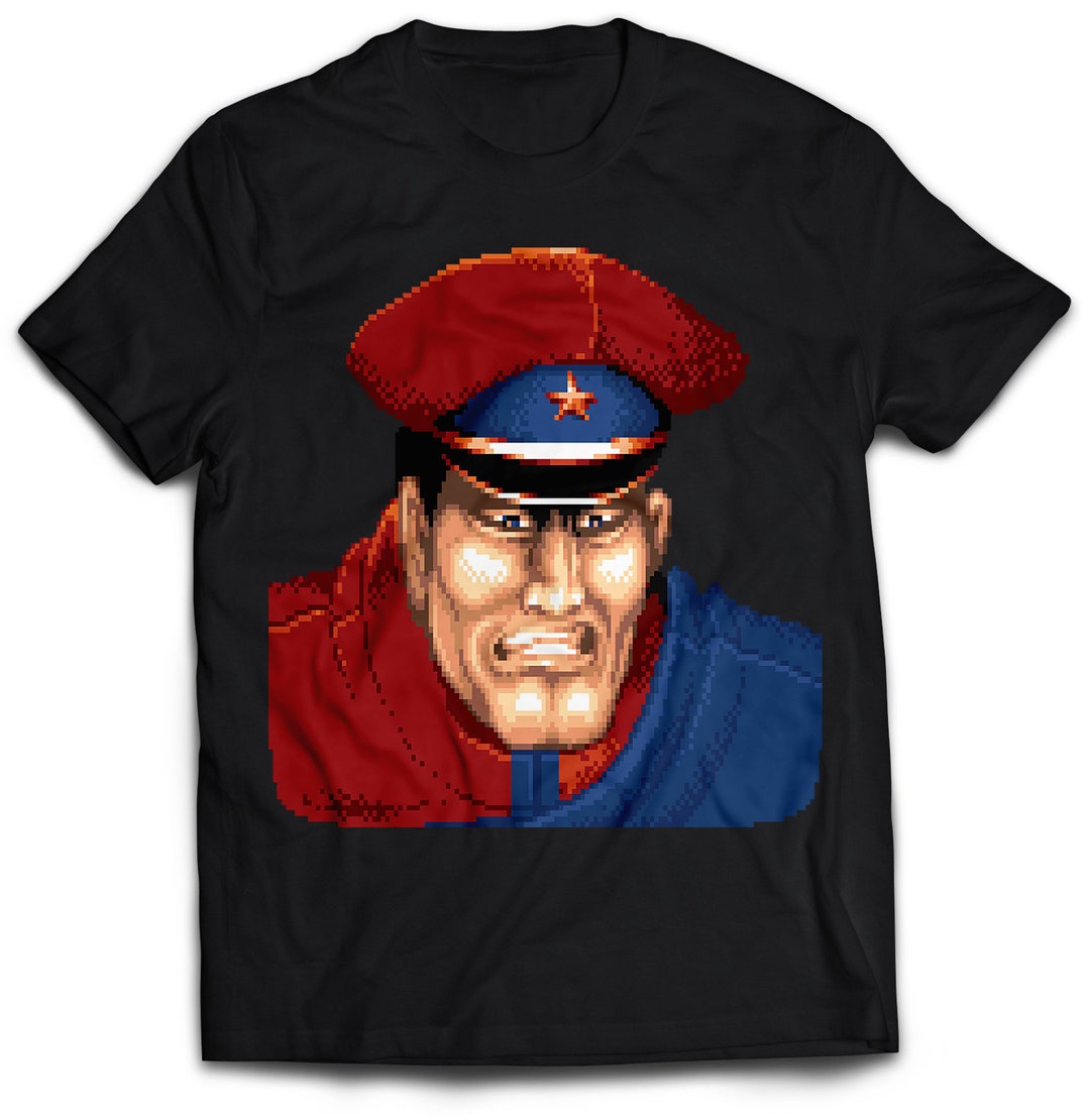 M Bison Dictator SF2 Portrait Unisex T-shirt - Etsy