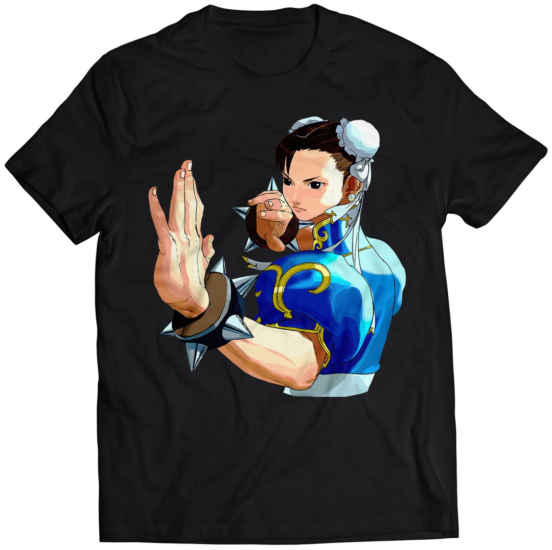 Chun Li SF3 3rd Strike 3s Portrait T-shirt (vector) - Etsy