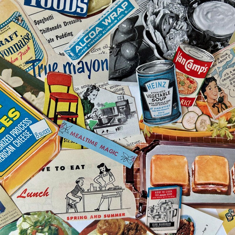 1950s Food Ads - Etsy