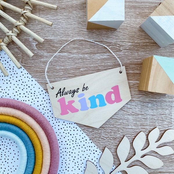Be Kind Banner - Etsy UK