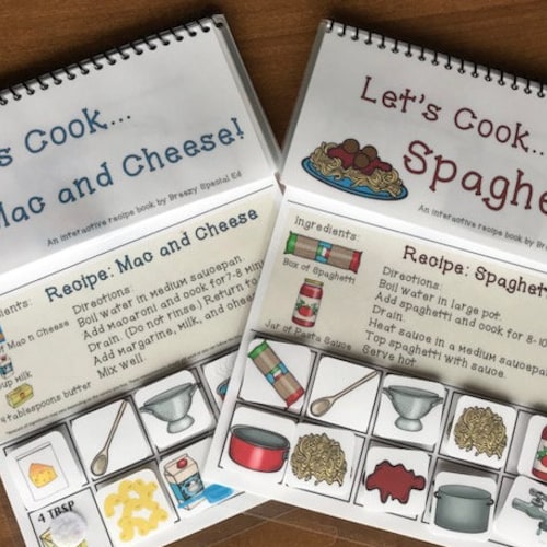 Interactive Cooking Lessons: Visual Recipes for Nachos and - Etsy