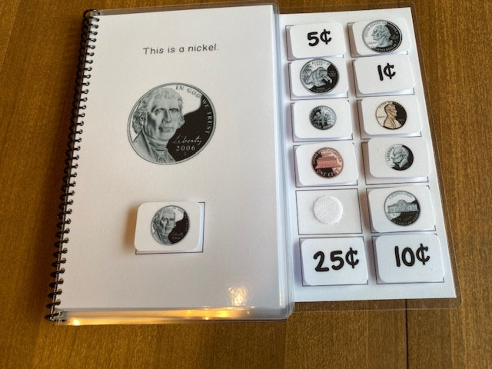 Money Bills/coins ID Adapted Books for Special Education - Etsy