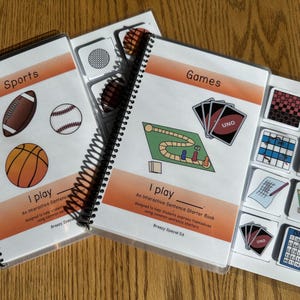 Sports and Games Sentence Starter Adapted Books (I Play) - Etsy