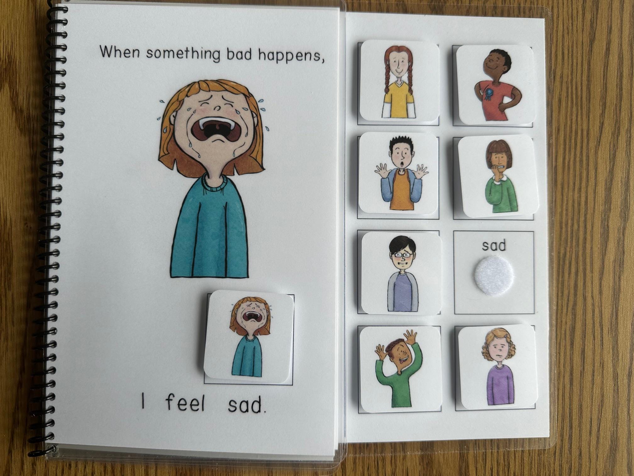 Feelings Adapted Books for Special Education / Autism - Etsy