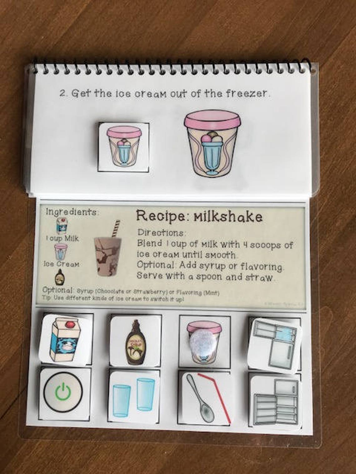 Interactive Cooking Lessons - Smoothie/milkshake - Etsy