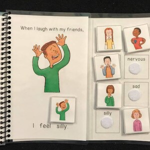 Feelings Adapted Books for Special Education / Autism - Etsy