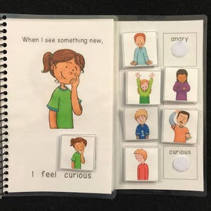 Feelings Adapted Books for Special Education / Autism - Etsy
