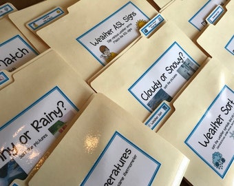 Life Skills File Folders - Etsy