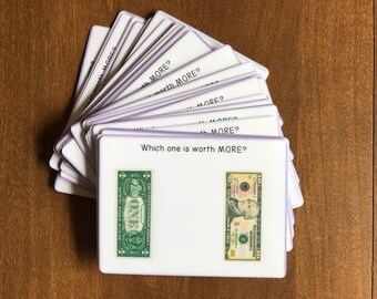 Money Task Cards - Etsy