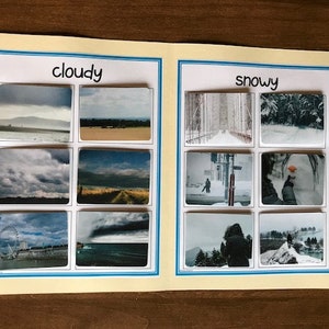 Weather Life Skills File Folders (9 Pk) - Etsy